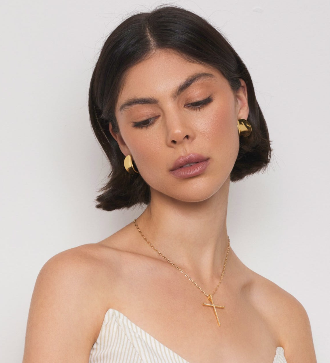 Kinna Cross Necklace – Natalie B. Jewelry