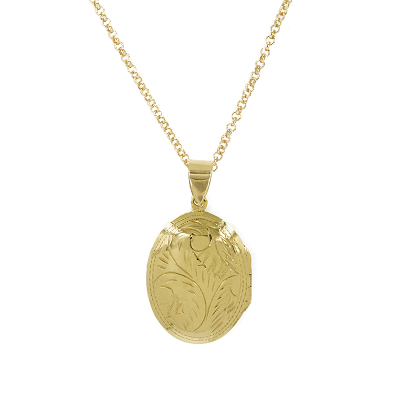Intricate Oval Locket – Natalie B. Jewelry
